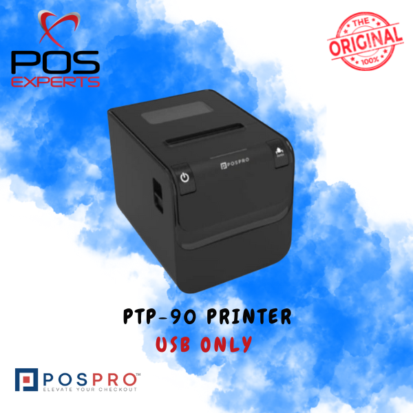 POS Experts: POSPRO PTP-90 Thermal Receipt Printer (USB ONLY)